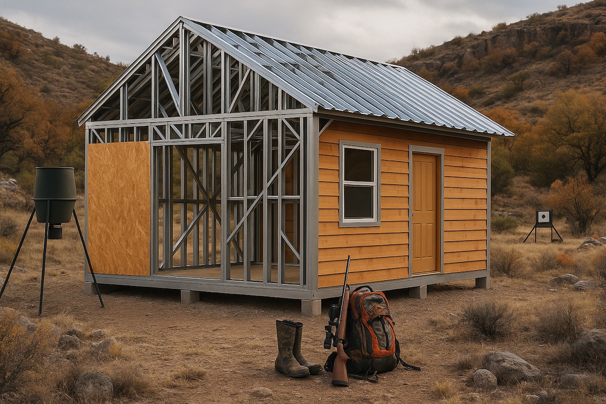 Build Your Dream Hunting Cabin with Cold-Formed Steel | Symmtrex